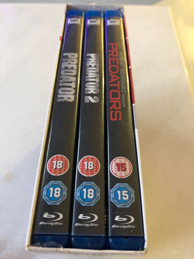 Predator Trilogy (3 Blu Ray Movies), Hobbies & Toys, Music & Media, CDs ...