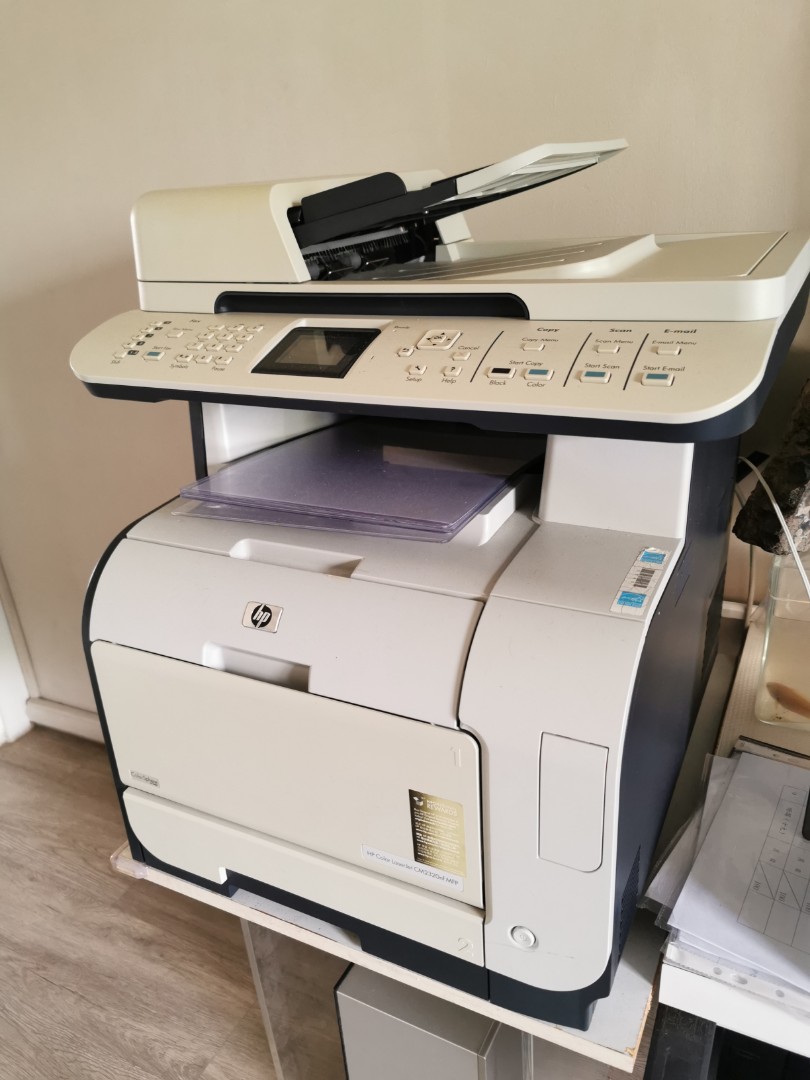 Printer hp colour laser, Computers & Tech, Printers, Scanners & Copiers ...