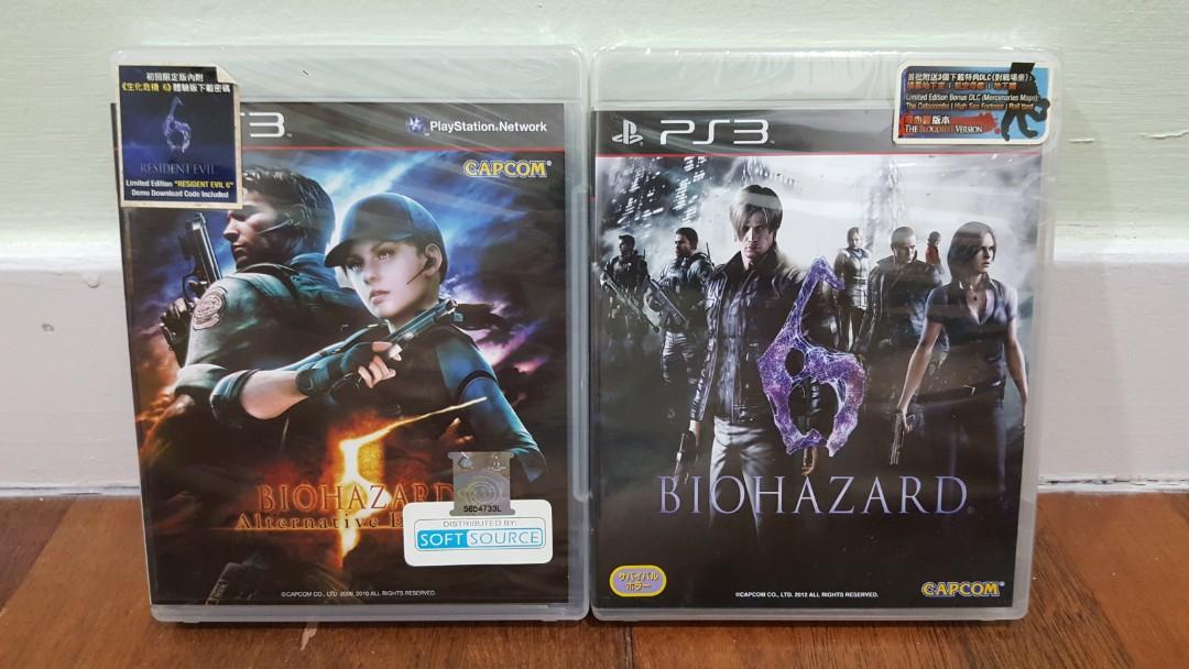 PS3 GAME RESIDENT EVIL SET marvel dc neca spawn shf, Video Gaming ...