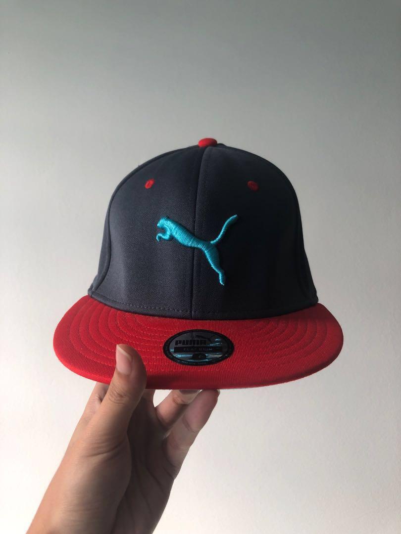 puma flat brim cap, Men's Fashion, Watches & Accessories, Caps & Hats ...