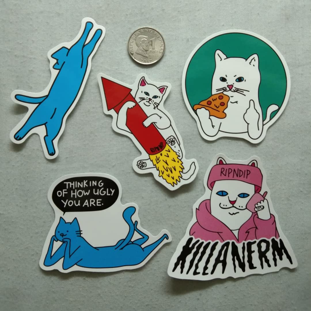 RIPNDIP STICKER PACK, Hobbies & Toys, Stationary & Craft, Craft ...