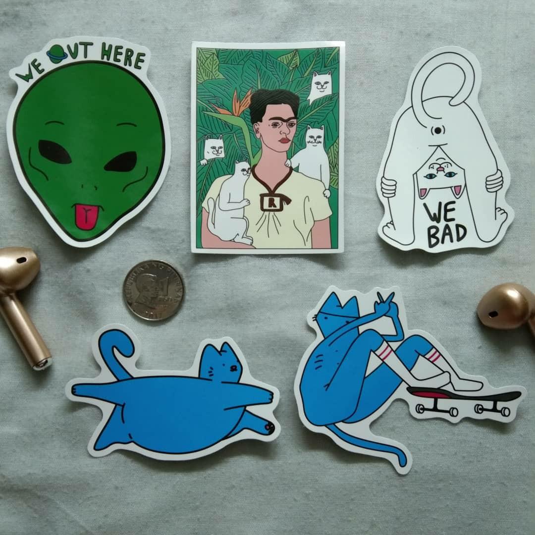RIPNDIP STICKER PACK, Hobbies & Toys, Stationary & Craft, Craft ...