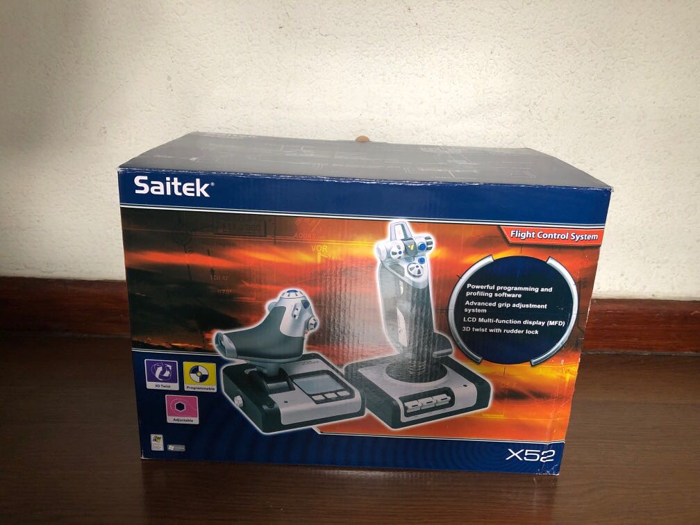 Saitek X52, Video Gaming, Gaming Accessories, Virtual Reality on Carousell