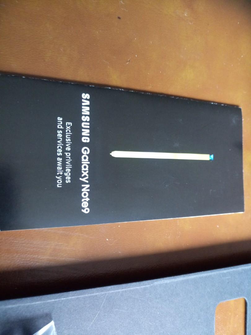 Samsung Galaxy Note 9, box and accessories, Mobile Phones & Gadgets ...