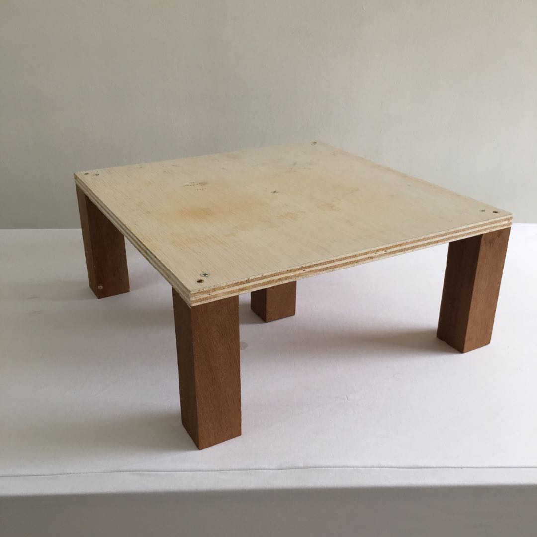 Self made DIY wooden raised platform, Everything Else on Carousell