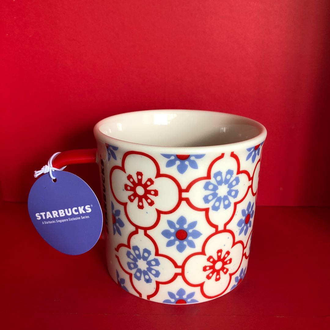 Starbucks Vintage Tile Mug I (Brand New), Vintage & Collectibles ...