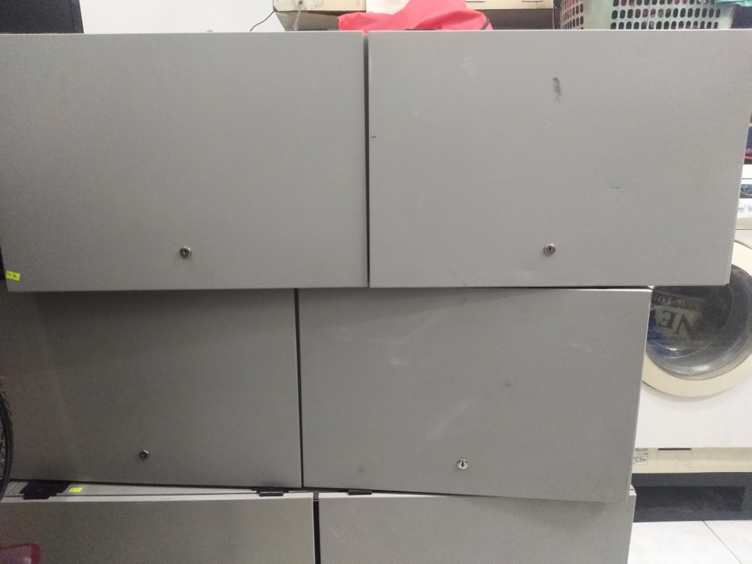 Steel hanging cabinet, Furniture & Home Living, Office Furniture ...