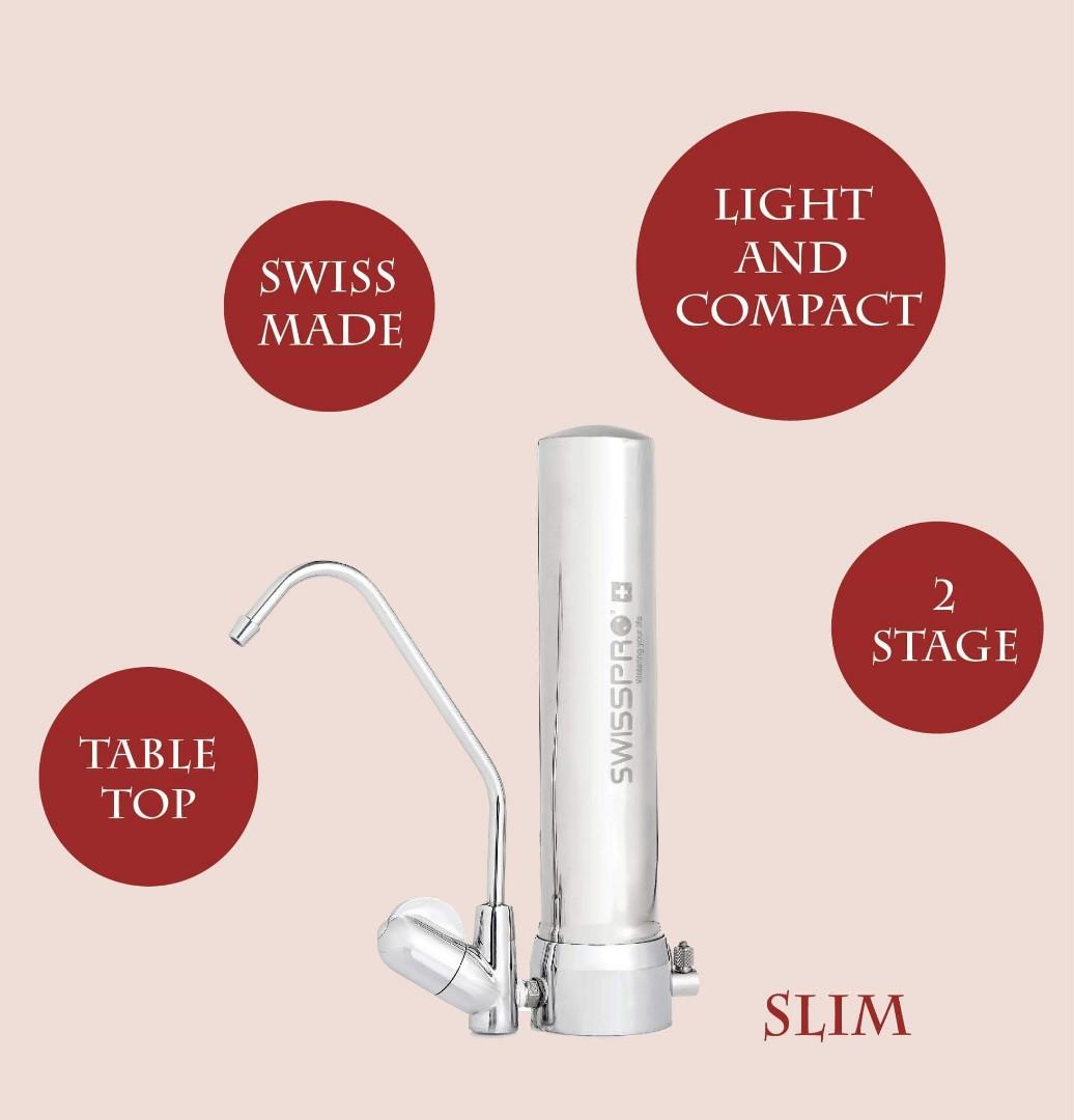 Swisspro 2stage water filter, TV & Home Appliances, Kitchen Appliances ...