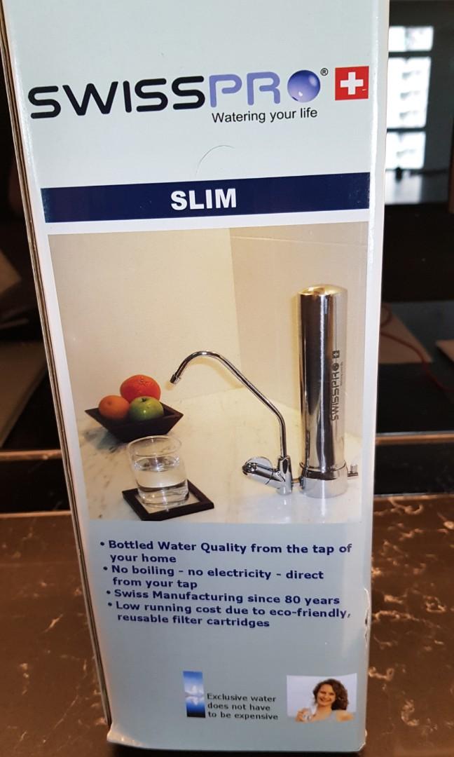 Swisspro 2stage water filter, TV & Home Appliances, Kitchen Appliances ...