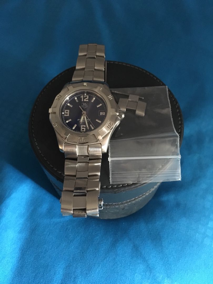Tag Heuer Watch blue face WN1112-0, Luxury, Watches on Carousell