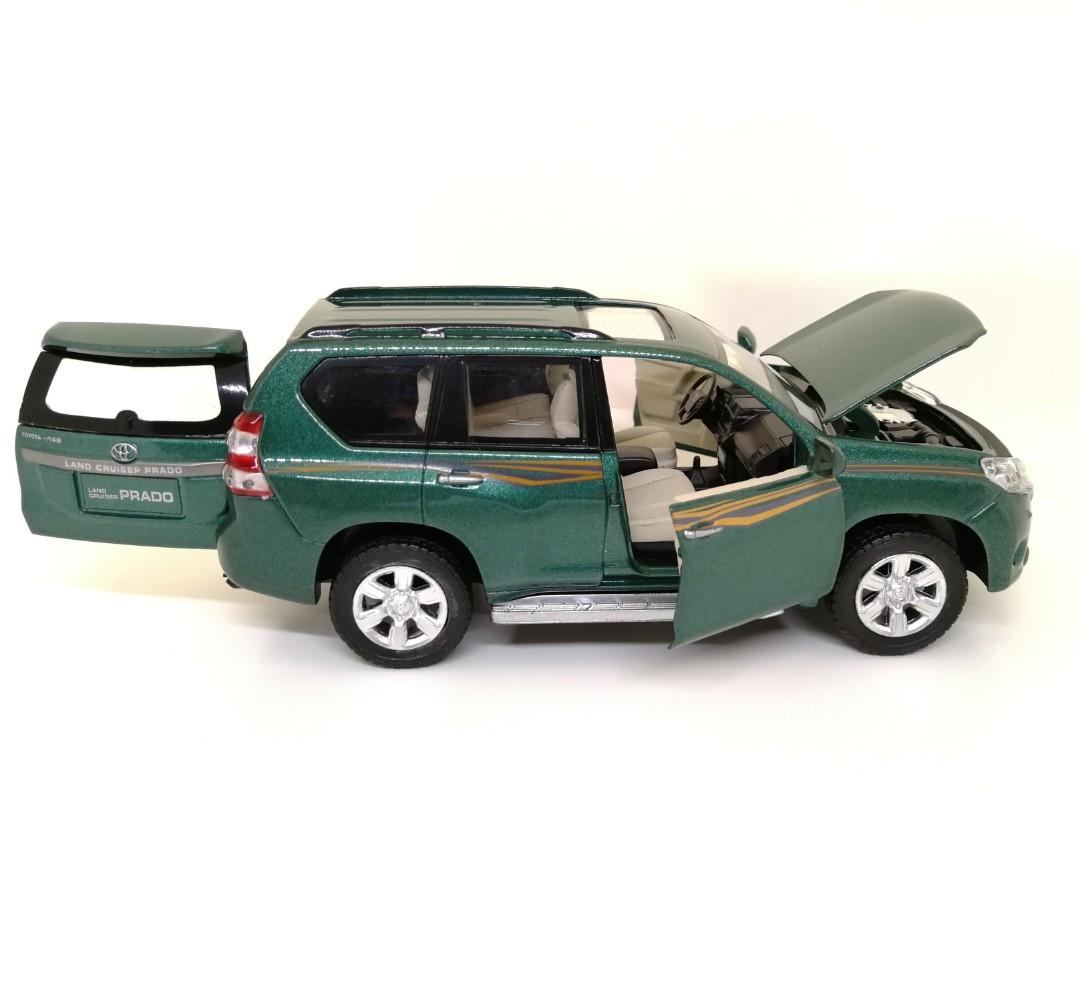 Toyota Land Cruiser Prado Diecast Scale Model Toy Car, Hobbies & Toys ...