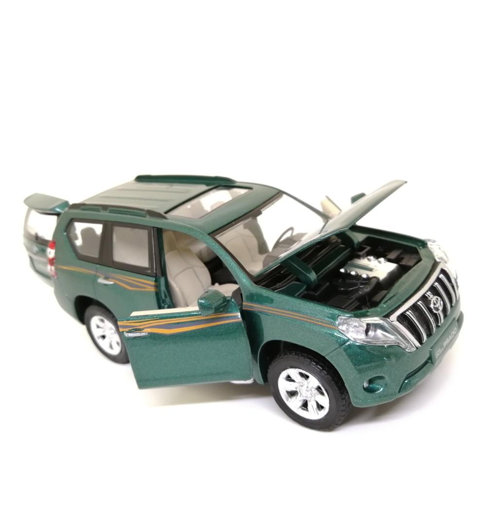 Toyota Land Cruiser Prado Diecast Scale Model Toy Car, Hobbies & Toys ...