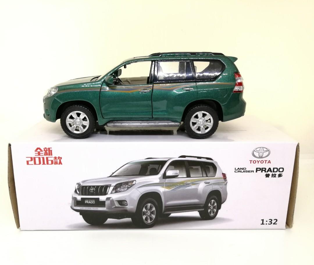 Toyota Land Cruiser Prado Diecast Scale Model Toy Car, Hobbies & Toys ...