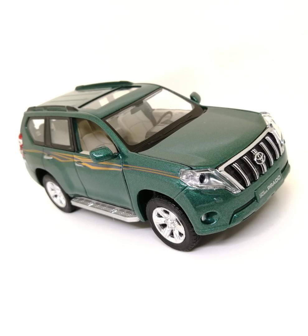 Toyota Land Cruiser Prado Diecast Scale Model Toy Car, Hobbies & Toys ...