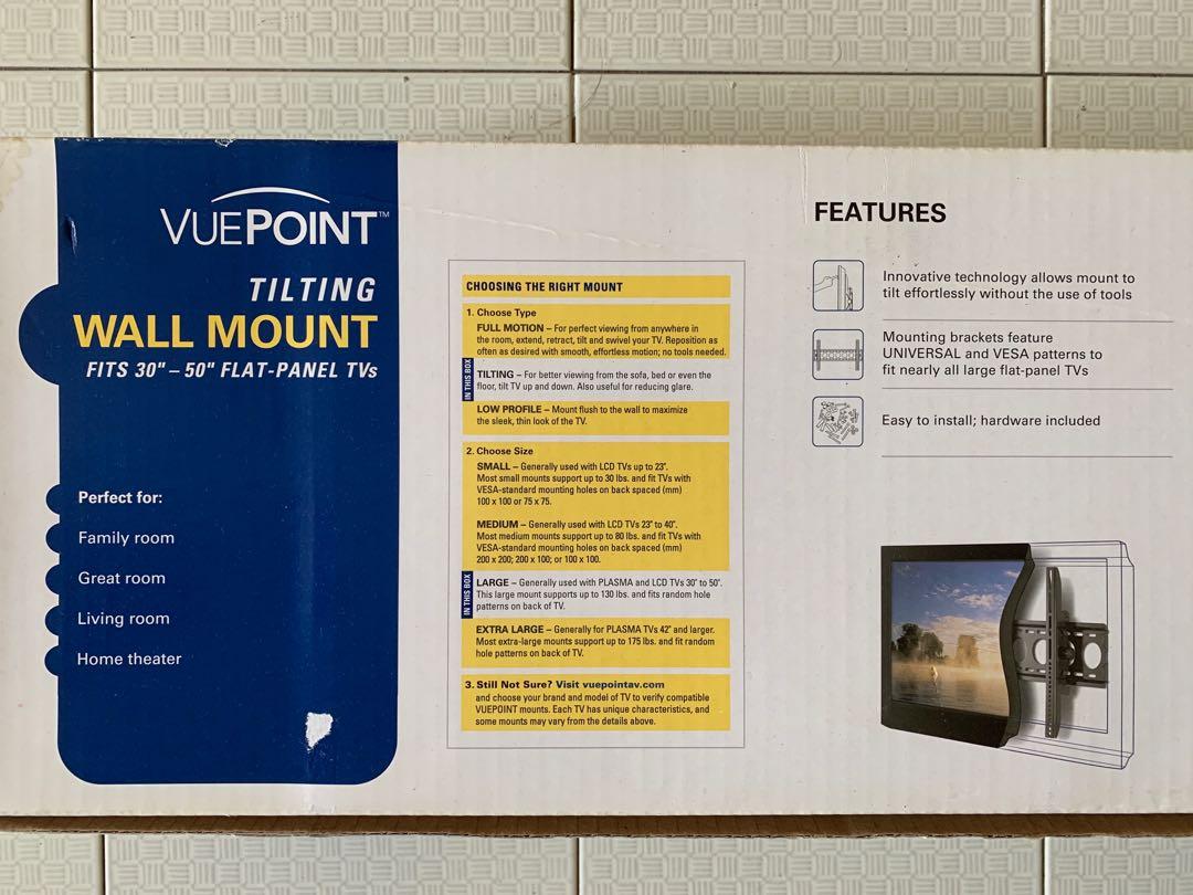 TV Wall Mount (VuePoint), TV & Home Appliances, TV & Entertainment, TV ...
