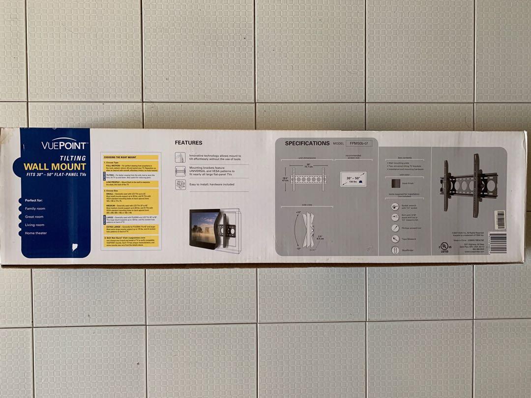 TV Wall Mount (VuePoint), TV & Home Appliances, TV & Entertainment, TV ...