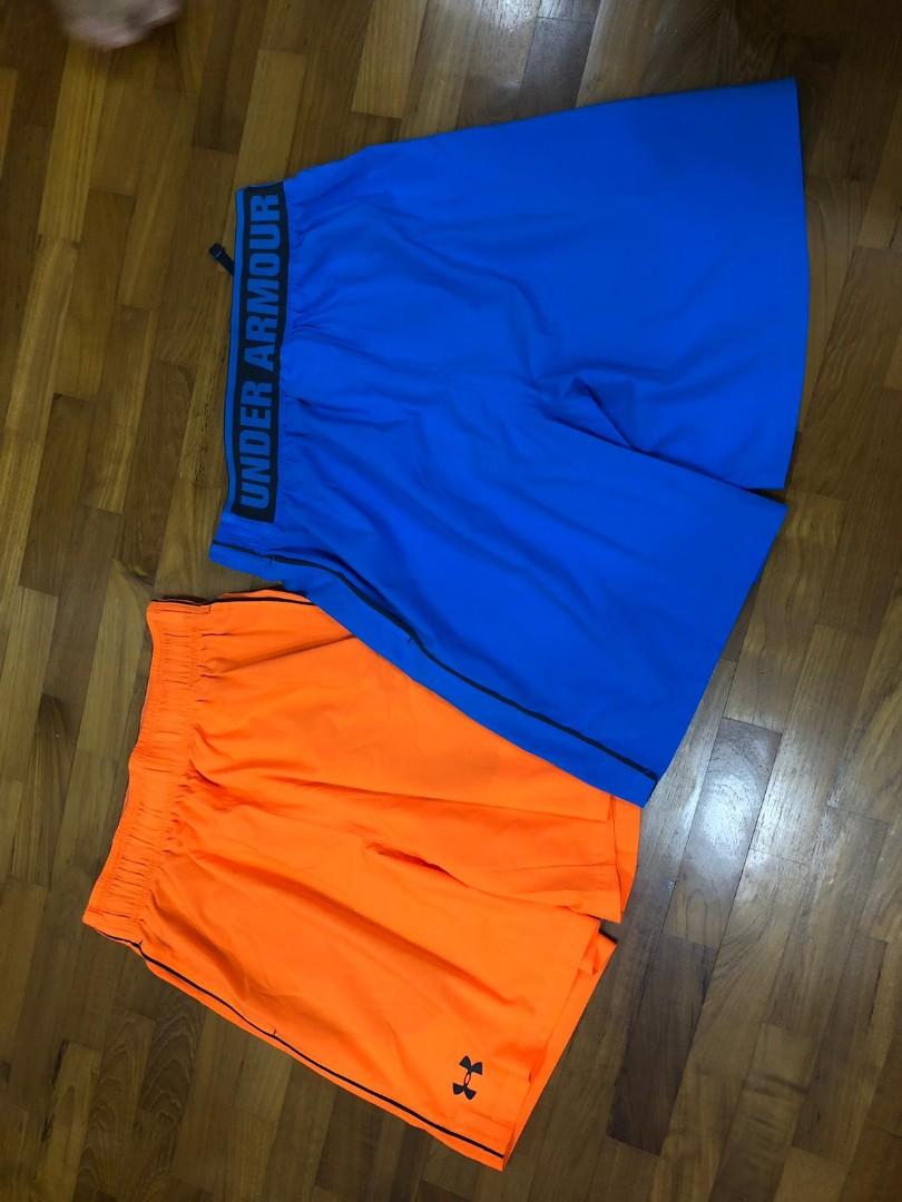 Under Armour Gym Shorts Mens Fashion Activewear On Carousell
