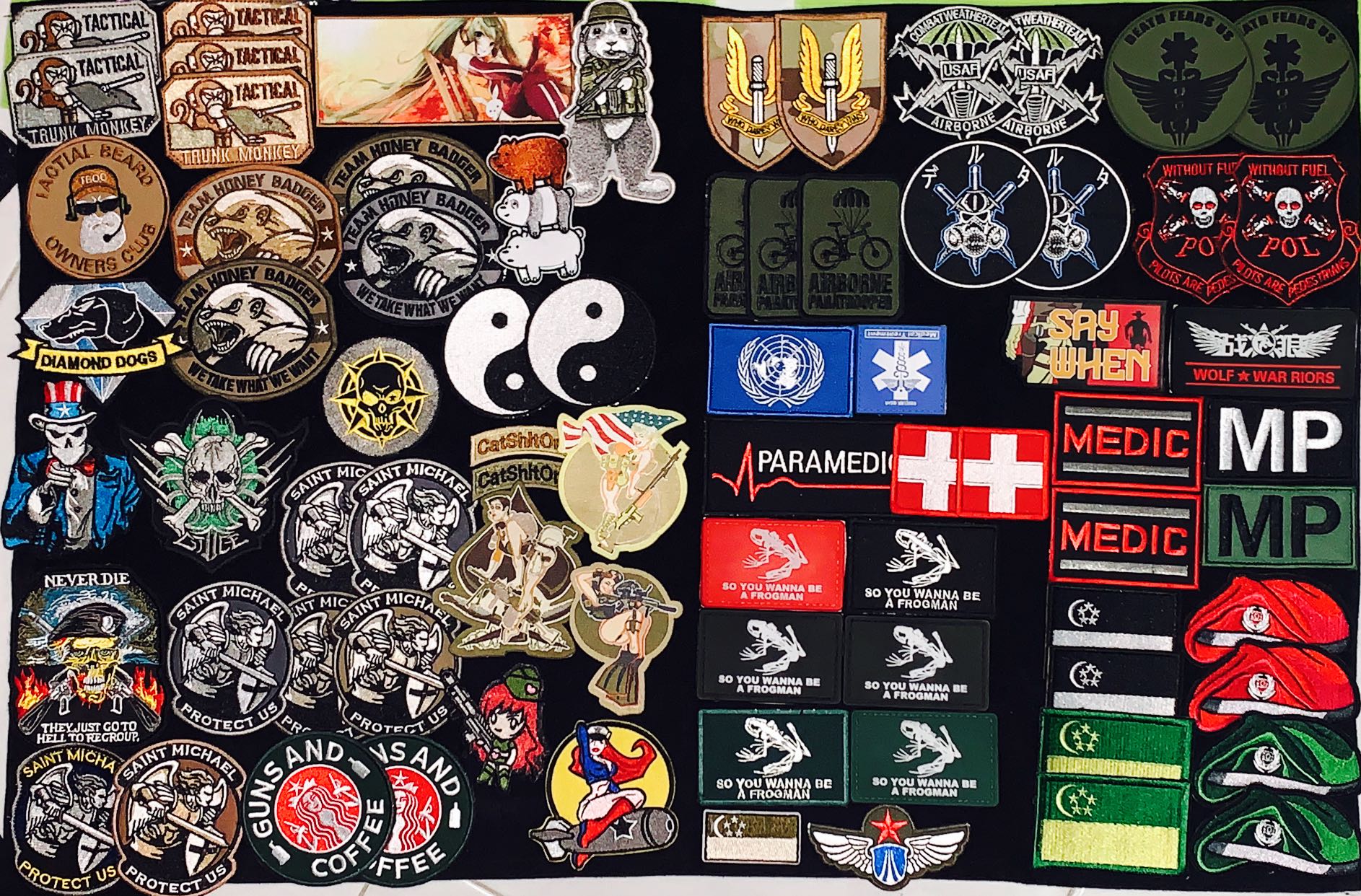 Velcro patches, Hobbies & Toys, Stationery & Craft, Craft Supplies ...