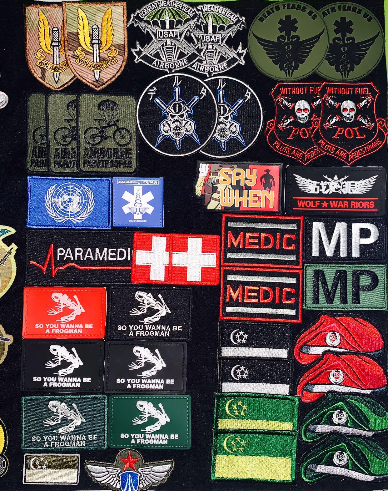 Velcro patches, Hobbies & Toys, Stationery & Craft, Craft Supplies ...