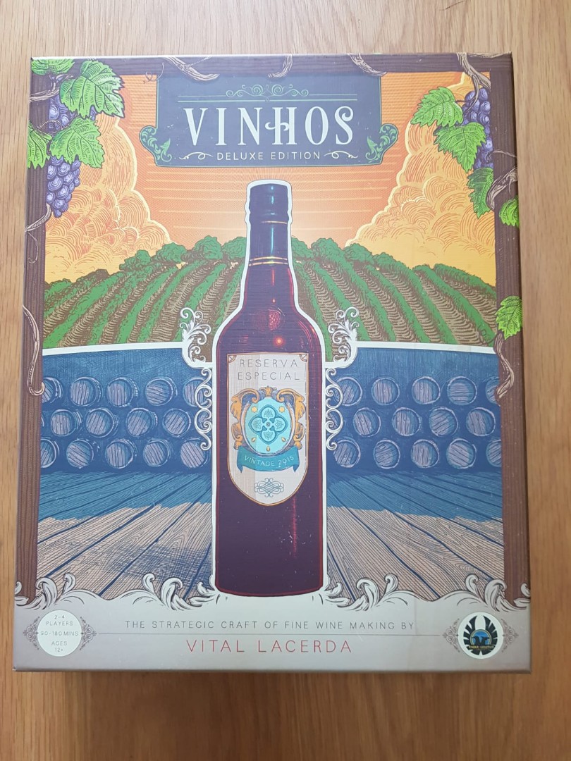 Vinhos deluxe board game, Hobbies & Toys, Toys & Games on Carousell