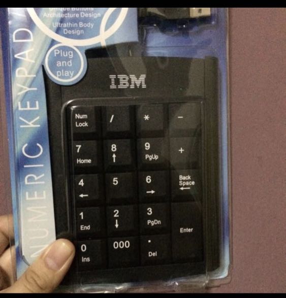 Wired Number Pad, Computers & Tech, Parts & Accessories, Mouse ...