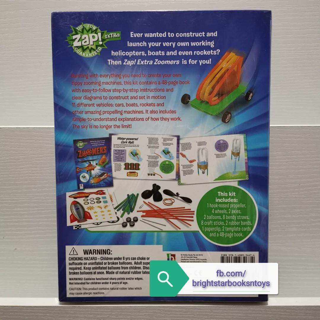 Zap! Extra Zoomers Vehicle Kit Science Experiments, Hobbies & Toys ...