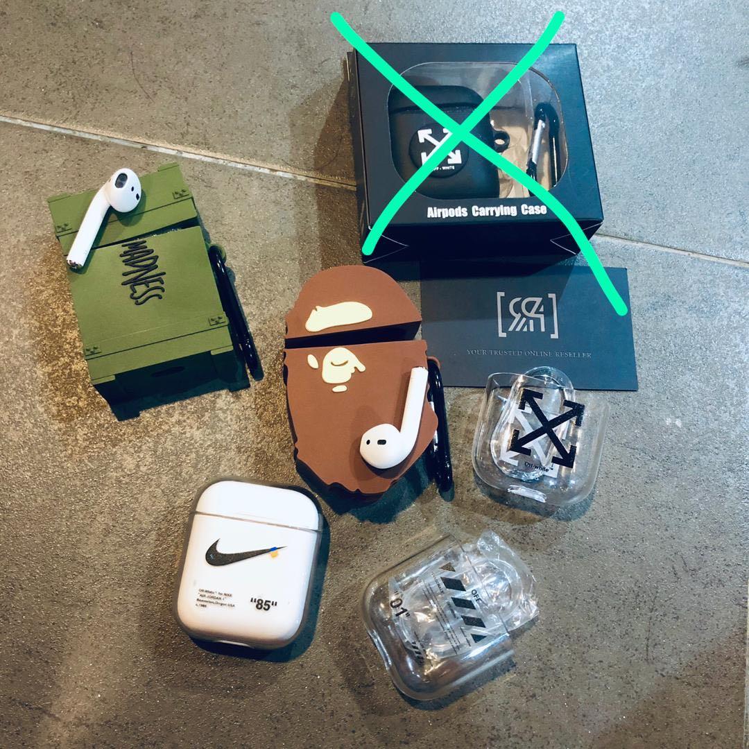 AirPod Case Off-White , Bape , Madness, Men's Fashion, Bags, Belt bags ...