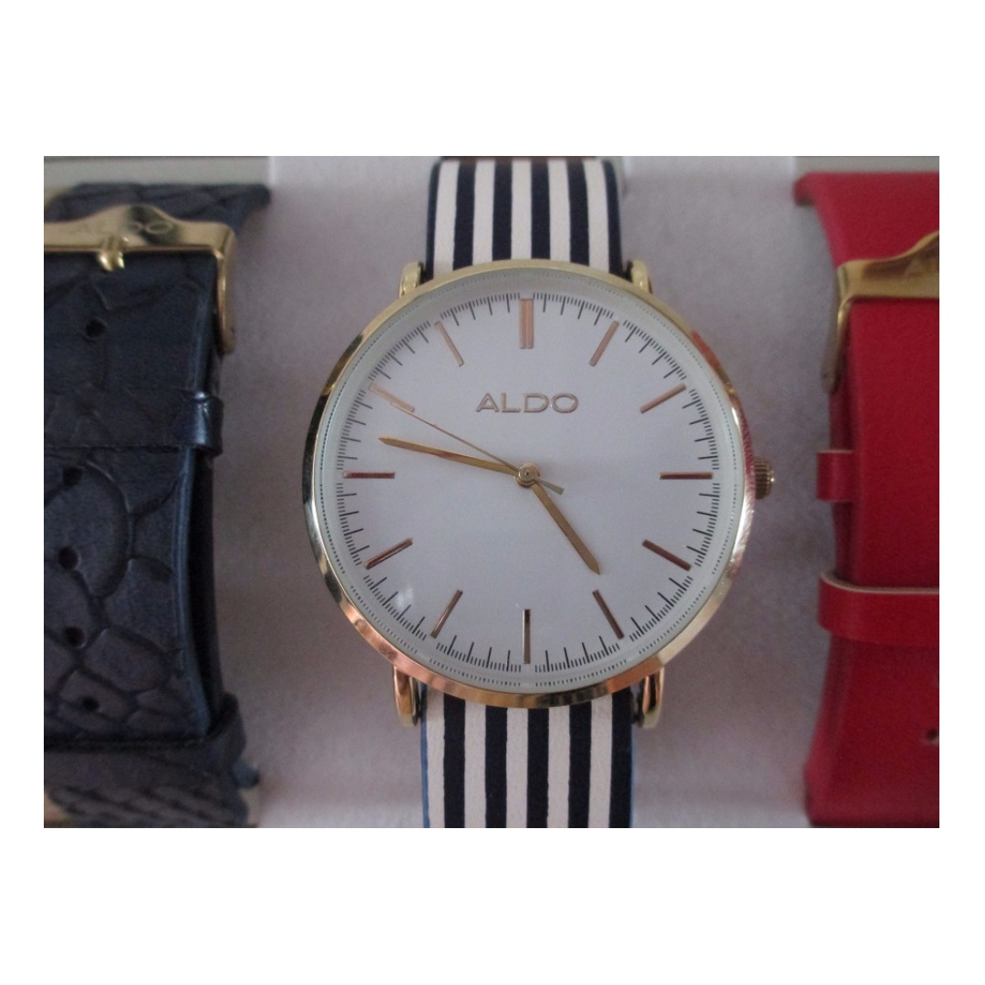 ALDO watch with 5 straps, Women's Fashion, Watches & Accessories ...