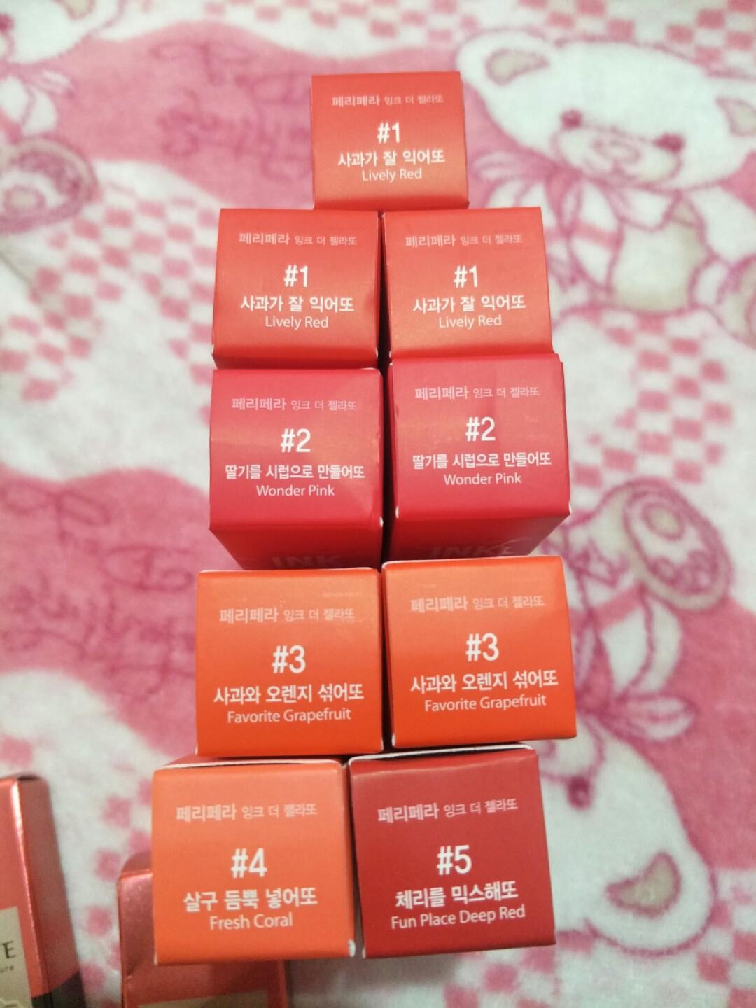 Authentic peripera ink the gelato, Beauty & Personal Care, Face, Face ...