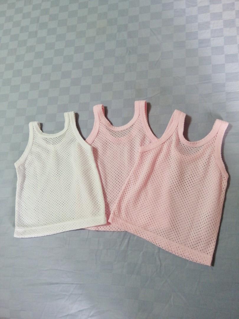 Baby singlet with airy holes, Babies & Kids, Babies & Kids Fashion on ...