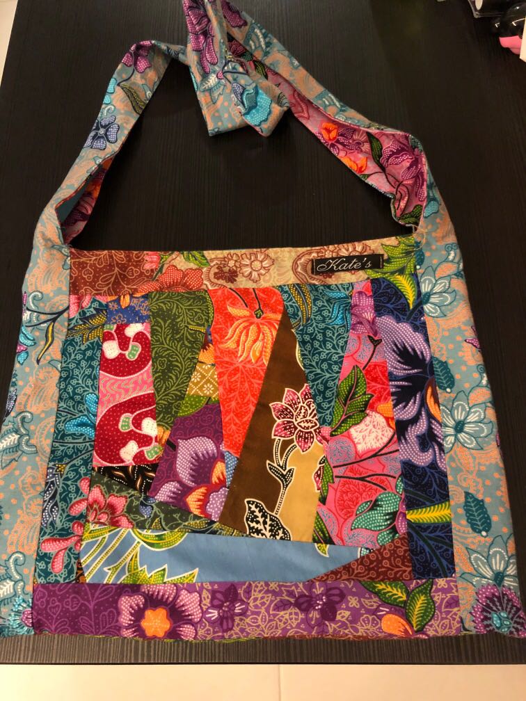 Batik Sling Bag, Women's Fashion, Bags & Wallets, Cross-body Bags on ...