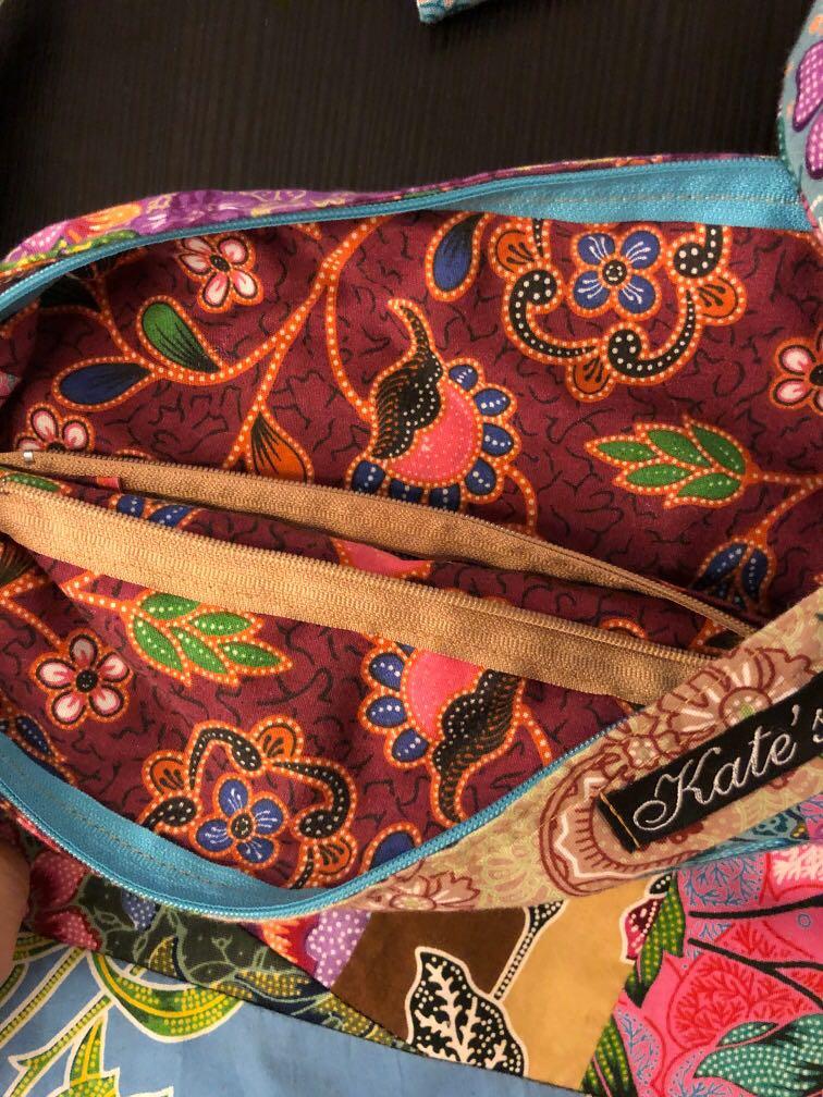 Batik Sling Bag, Women's Fashion, Bags & Wallets, Cross-body Bags on ...