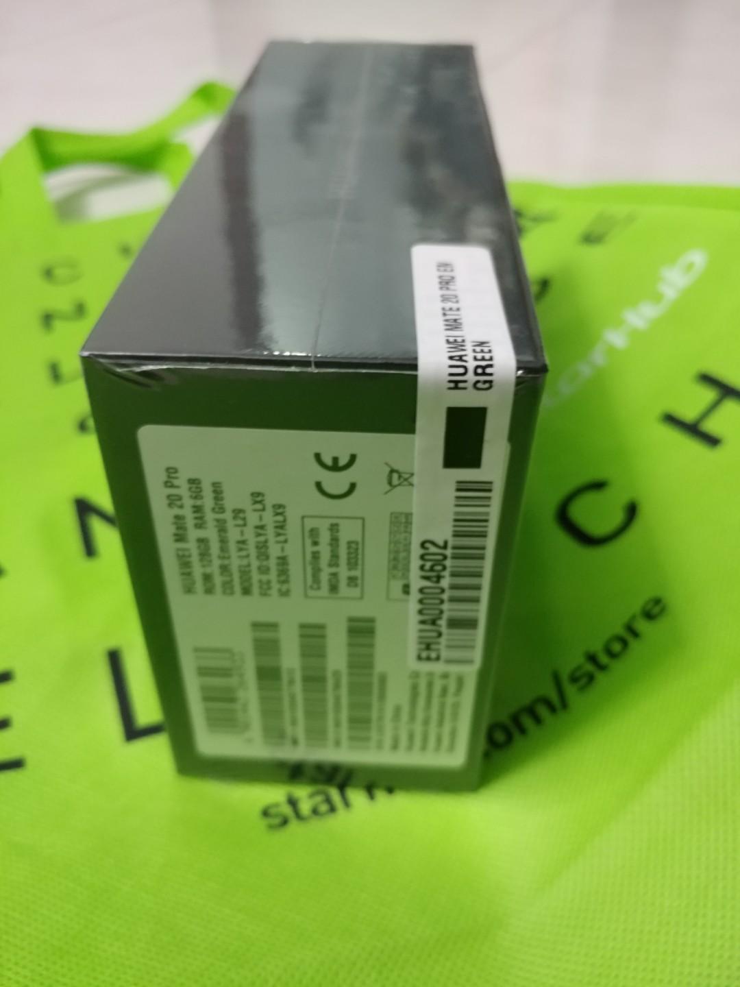 Brand new Huawei Mate 20 Pro from Telco still in orginal sealed ...