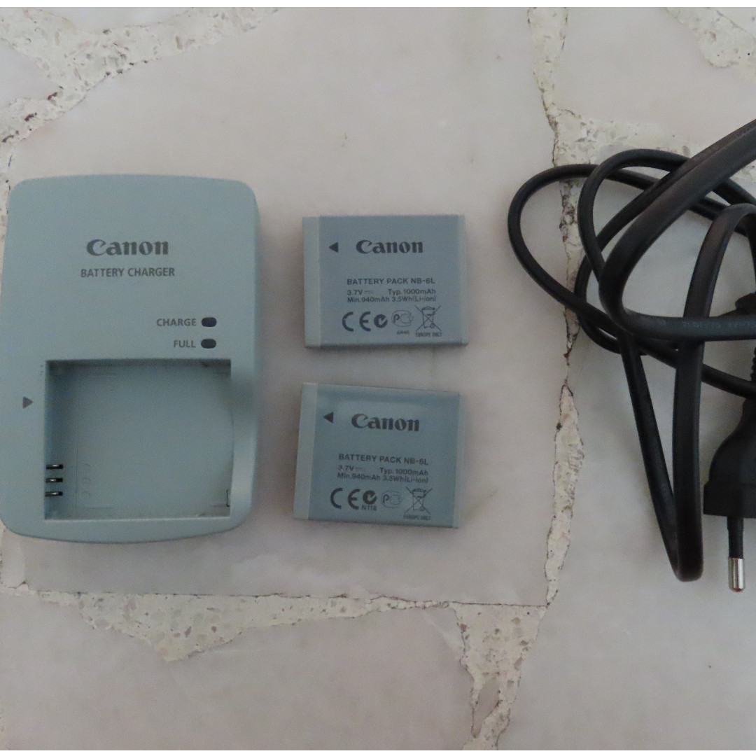 Canon Official Charger and 2 batteries, Mobile Phones & Gadgets, Mobile ...