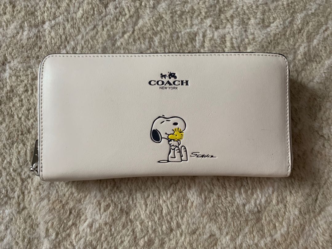 Coach Peanuts Wallet, Women's Fashion, Bags & Wallets, Wallets & Card ...