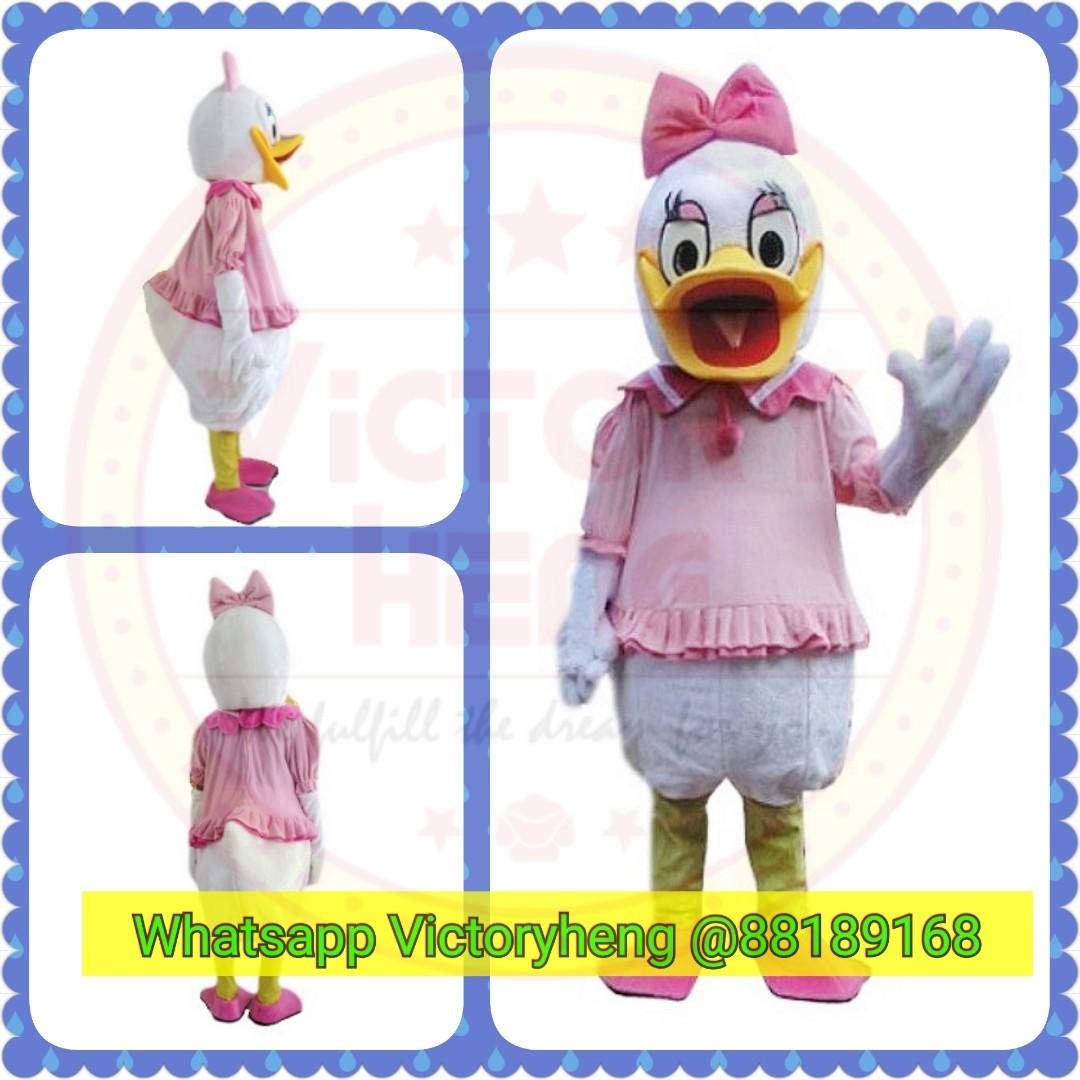Daisy Duck Mascot Costume, Hobbies & Toys, Stationery & Craft ...