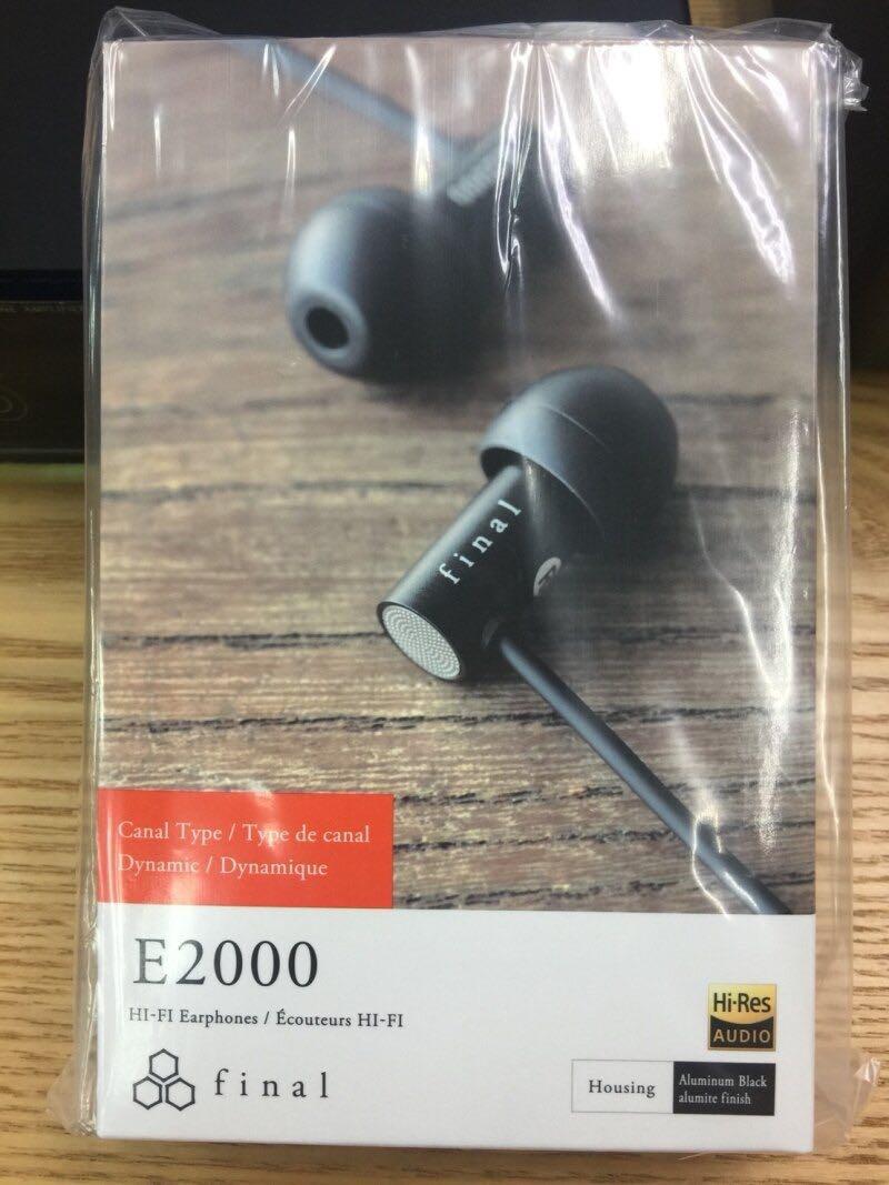 Final Audio E2000, Audio, Other Audio Equipment on Carousell