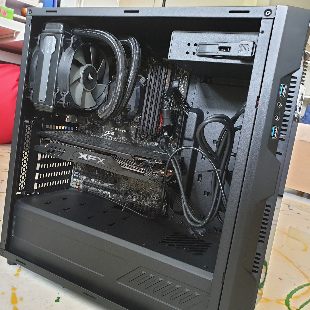 VR Gaming PC (custom build for overclocking), Electronics, Computers ...