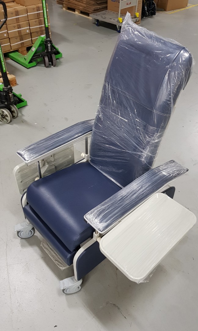 Geriatric Chair reclining chair, Furniture, Tables & Chairs on Carousell