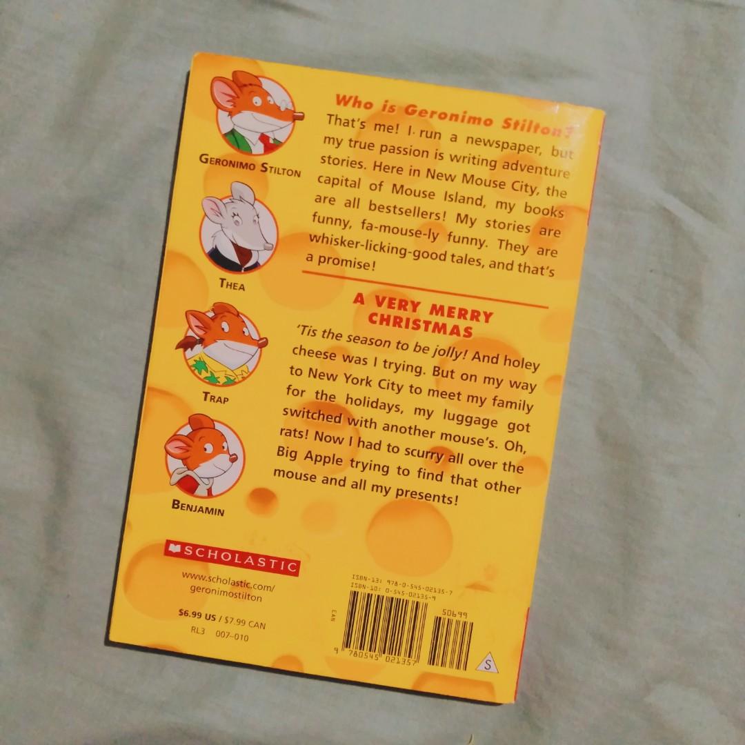 Geronimo Stilton: A Very Merry Christmas, Hobbies & Toys, Books ...