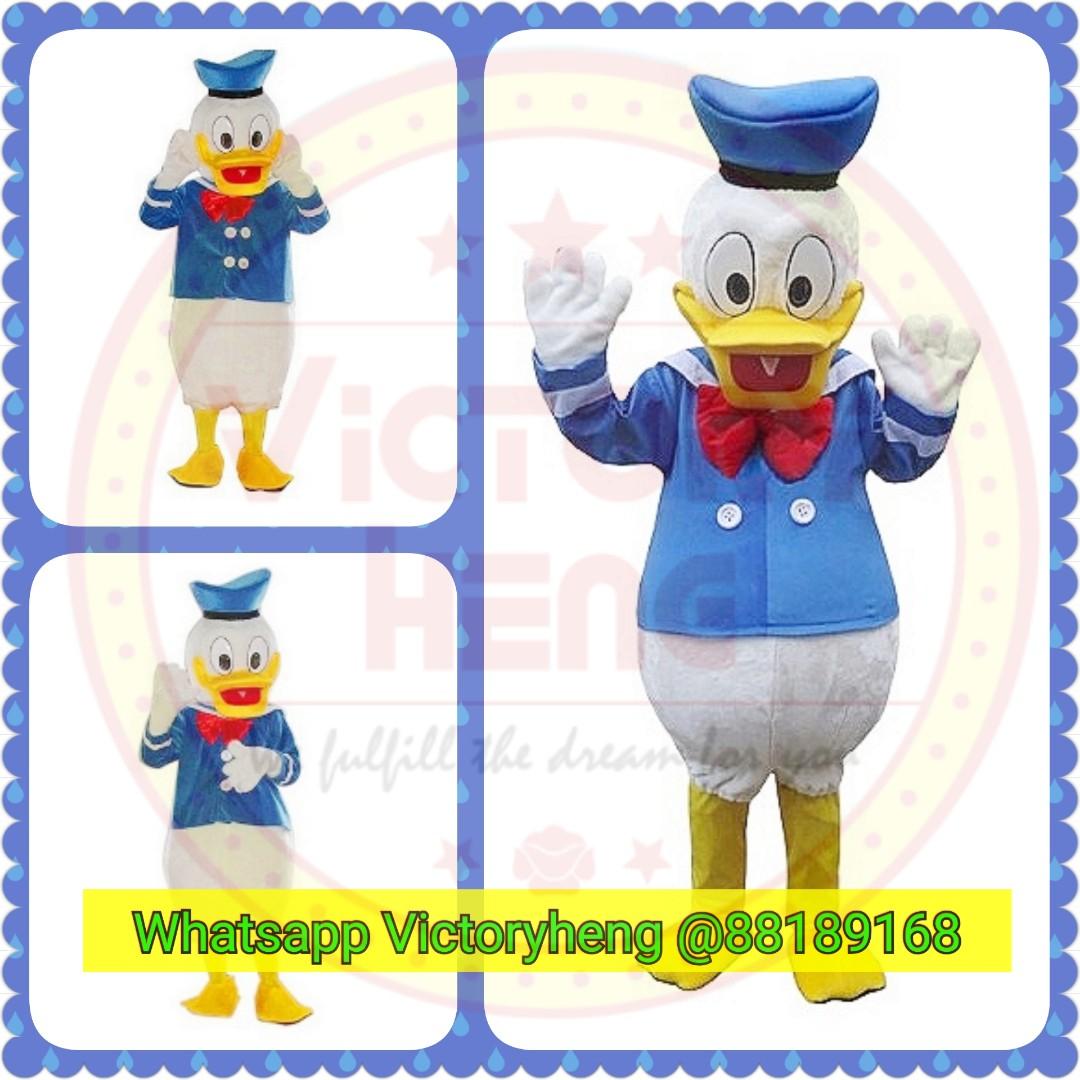 Donald Duck Mascot Costume, Hobbies & Toys, Stationery & Craft ...