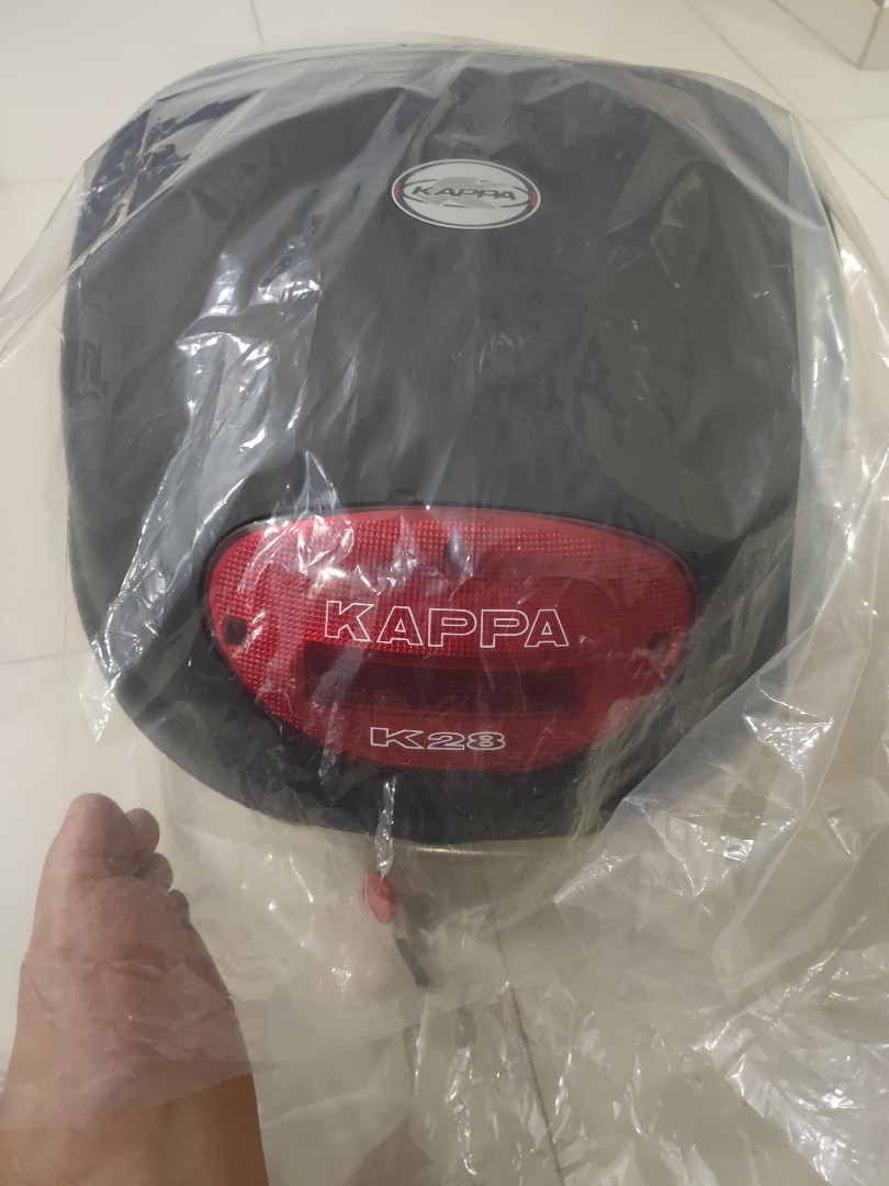 Kappa Box Brand New 28L with base plate, Motorcycles, Motorcycle ...