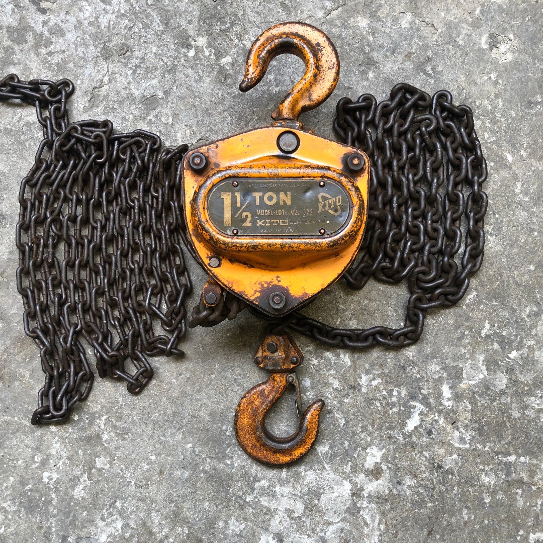 Kito Chain Block 1.5T (Japan Surplus), Commercial & Industrial ...