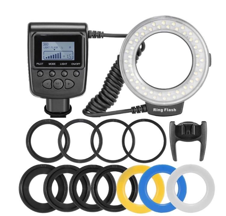 Led Ring Flash, Photography, Photography Accessories, Lighting & Studio ...