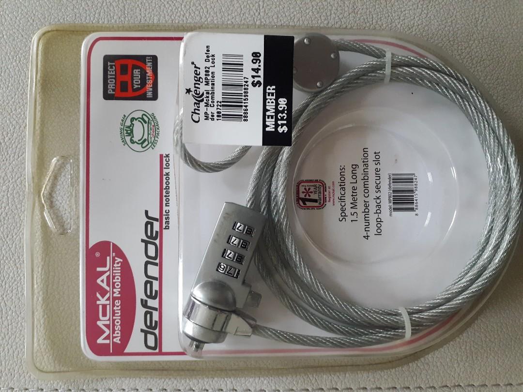 Notebook lock, Mobile Phones & Gadgets, Mobile & Gadget Accessories ...