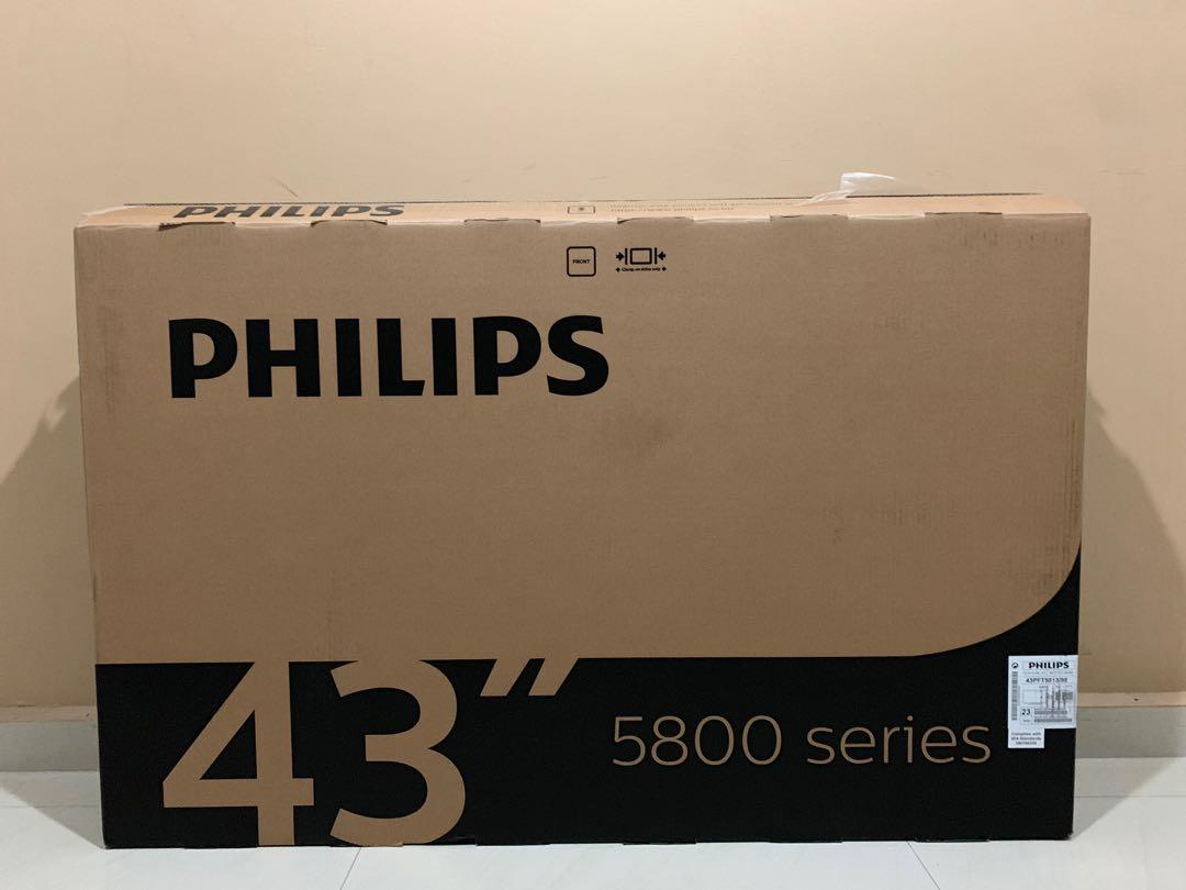 Philips 43 inches TV Box, TV & Home Appliances, TV & Entertainment, TV ...