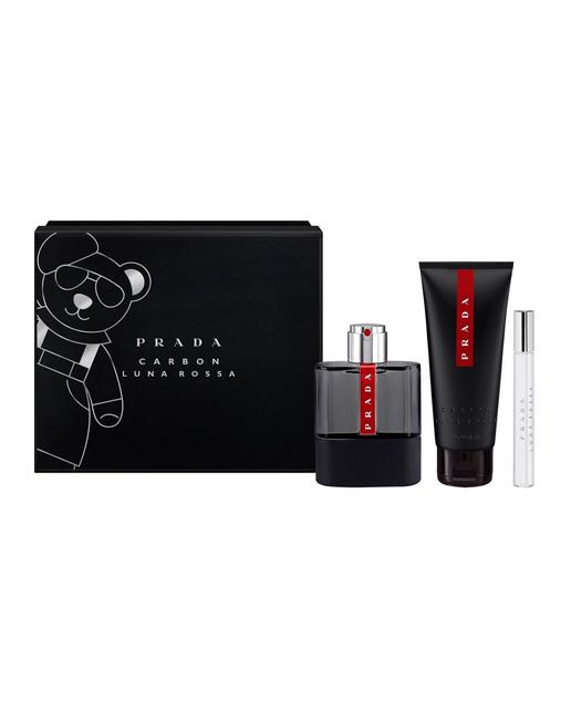 PRADA Carbon Luna Rossa Gift Set, Beauty & Personal Care, Fragrance ...