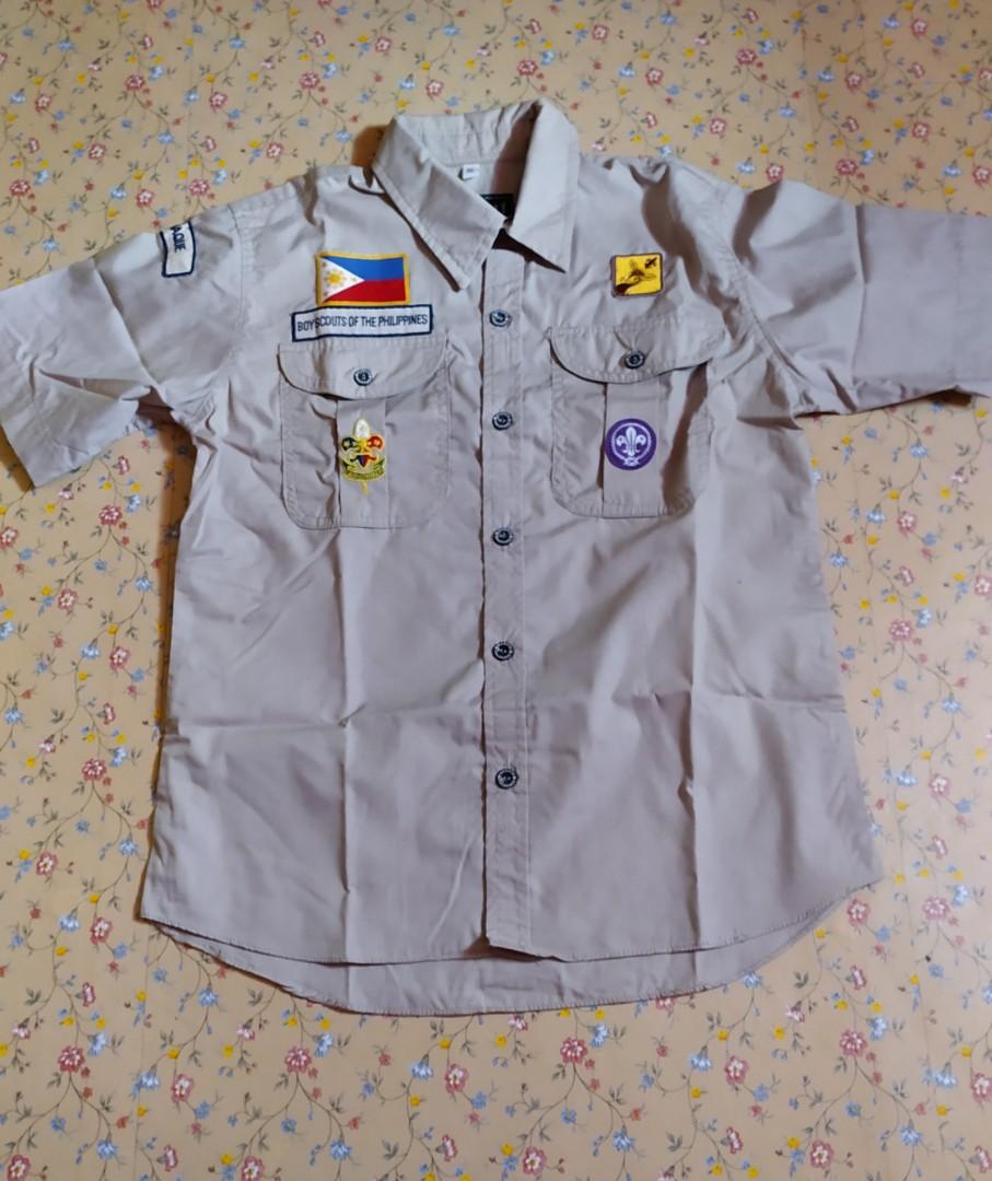 Preloved Original Boy Scout Uniform / complete Set, Babies & Kids ...