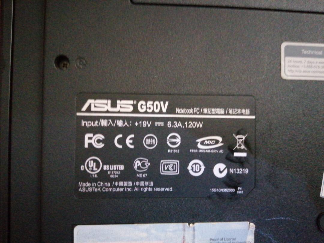 Republic of Gamers ROG Asus G50V, Computers & Tech, Laptops & Notebooks ...