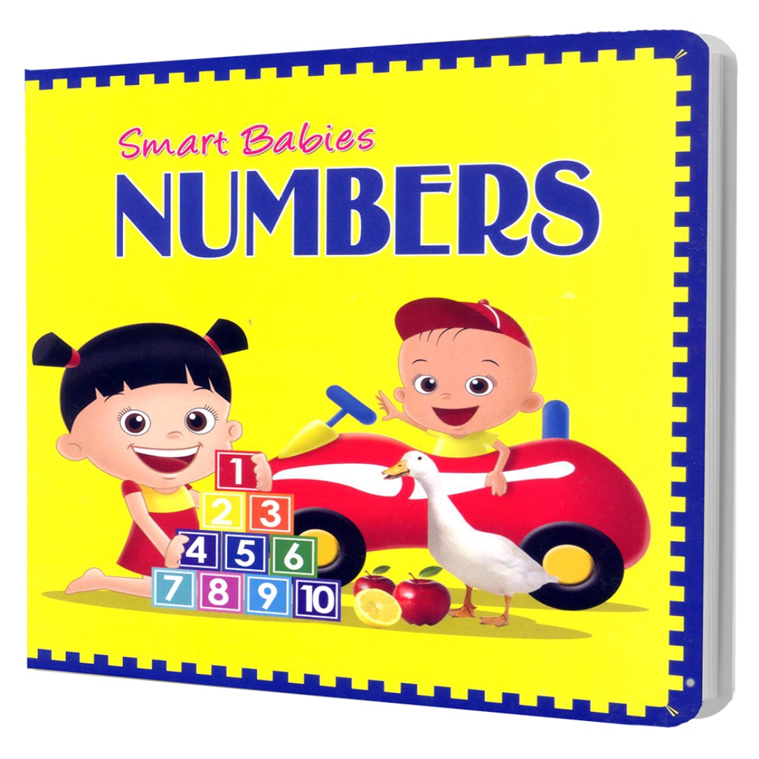 Smart Babies Numbers | English | Board Book | Children’s Book, Hobbies ...